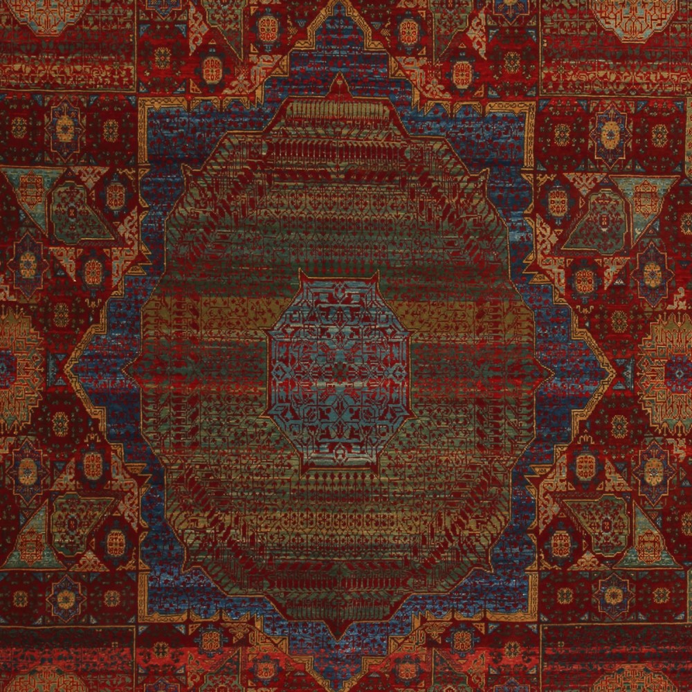 Mamluk Rug with Central Star - Ararat Rugs
