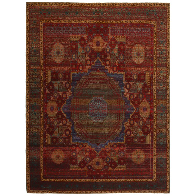 Mamluk Rug with Central Star - Ararat Rugs
