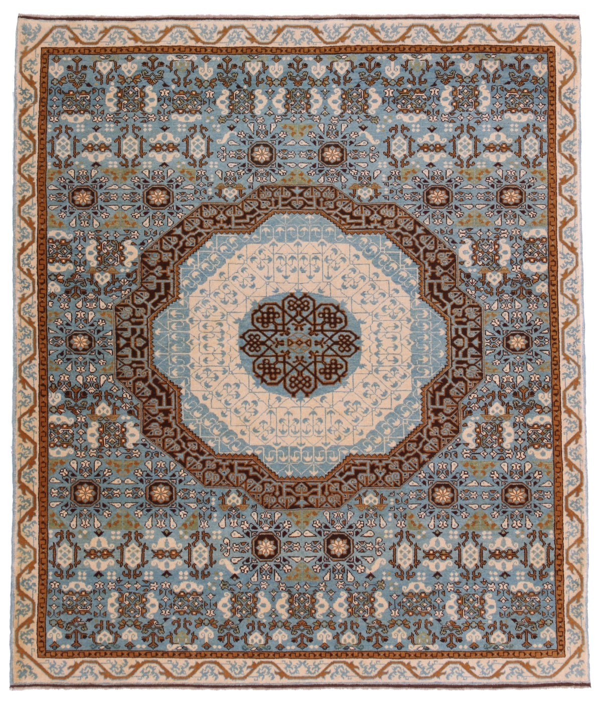 Mamluk Rug with Cusped Medallion - Ararat Rugs