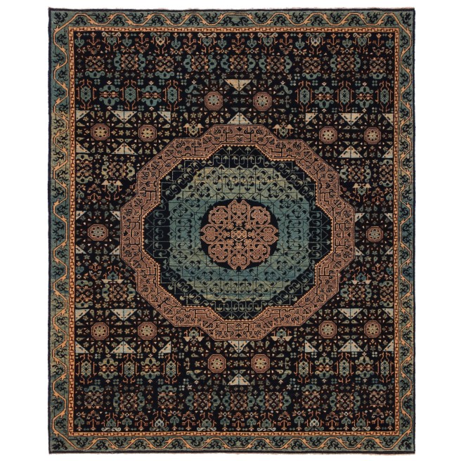 Mamluk Rug with Cusped Medallion - Ararat Rugs
